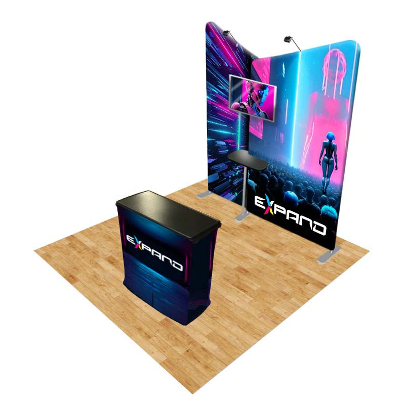 EXPAND 10x10 Trade Show Booth Kit (B) (EBP02) – Fantastic Displays