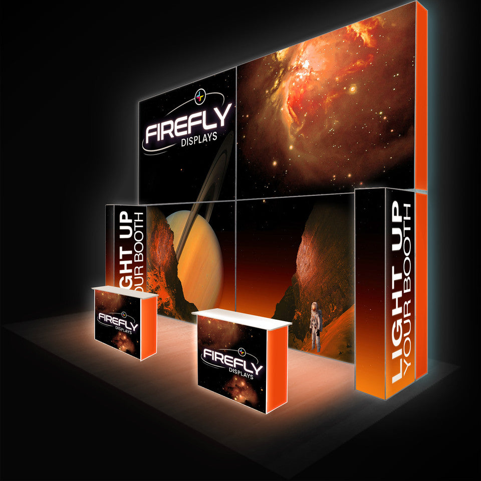 Firefly Backlit Grand Facade SEG Trade Show Booth Environment ...