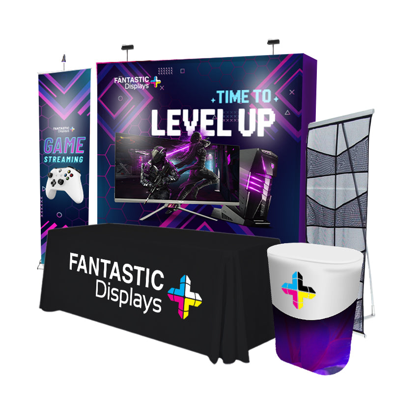 Venture Trade Show Pro Booth Package (D) – Fantastic Displays