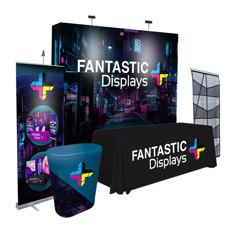 Venture Trade Show Pro Booth Package (A) – Fantastic Displays